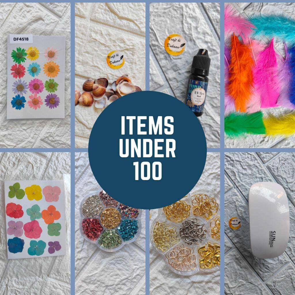 Affordable Craft Items Under 100 Rupees | Kraft ki Dukaan