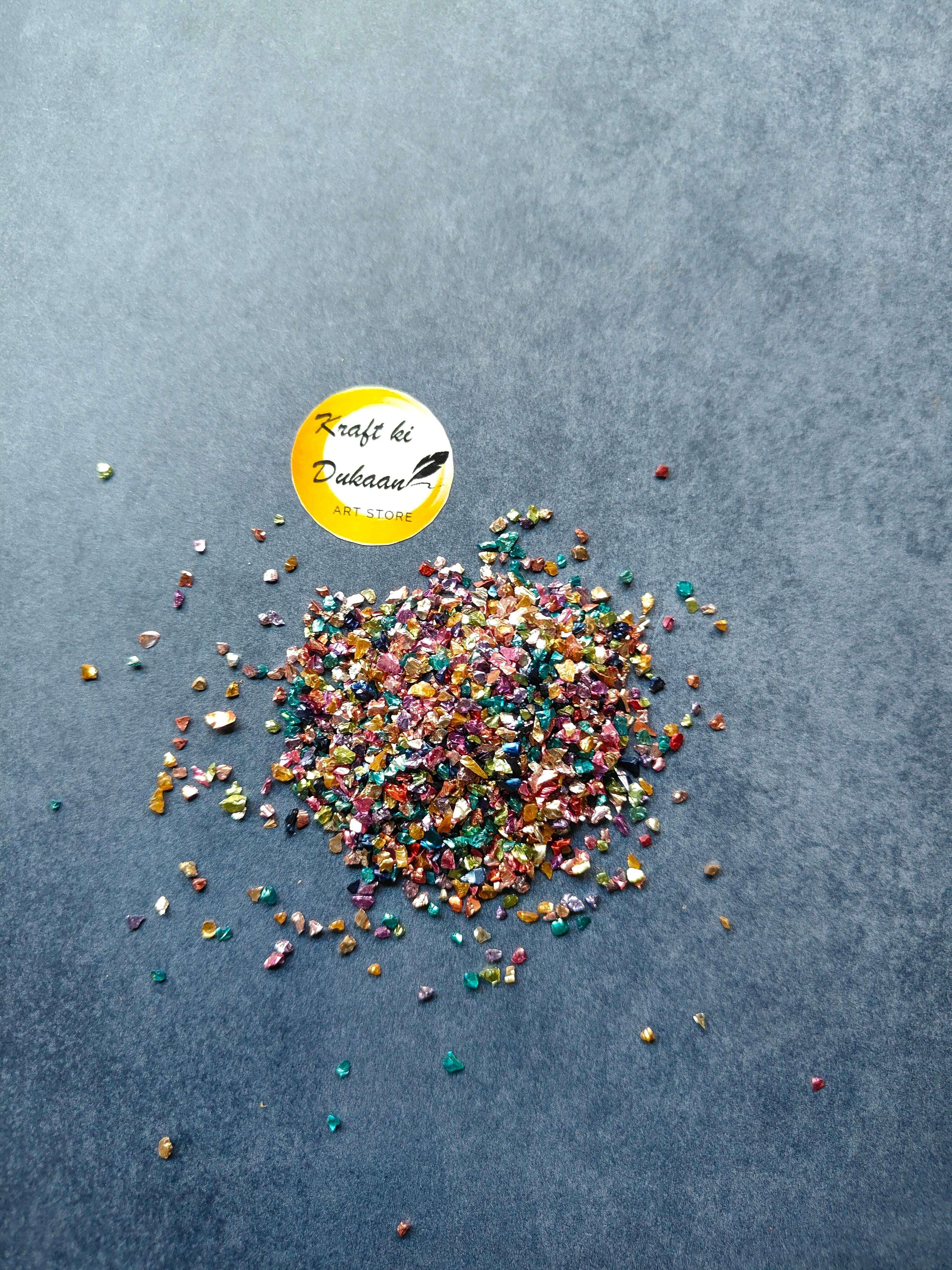 Vibrant Multi Colour Stones for Resin Art | Kraft ki Dukaan